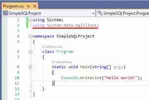 How to use C# with SQL - Essential SQL
