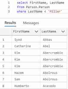SQL WHERE - Guide and Examples including BETWEEN and IN