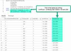 SQL WHERE - Guide and Examples including BETWEEN and IN